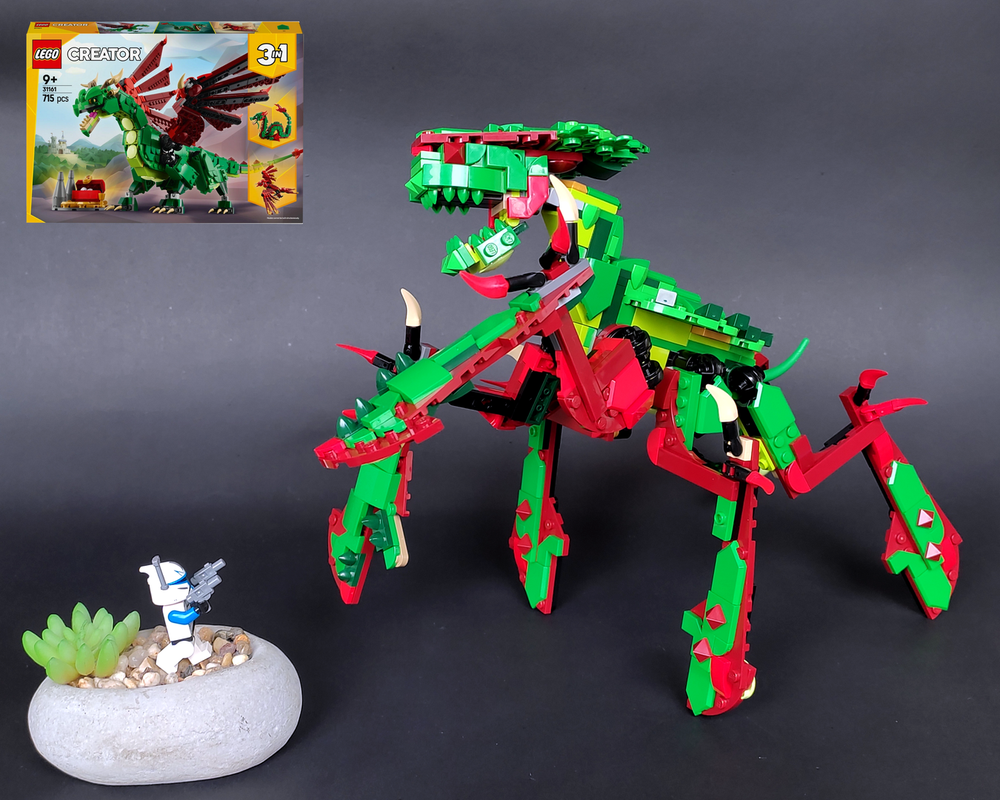 LEGO MOC 31161 Acklay by DS3D | Rebrickable - Build with LEGO