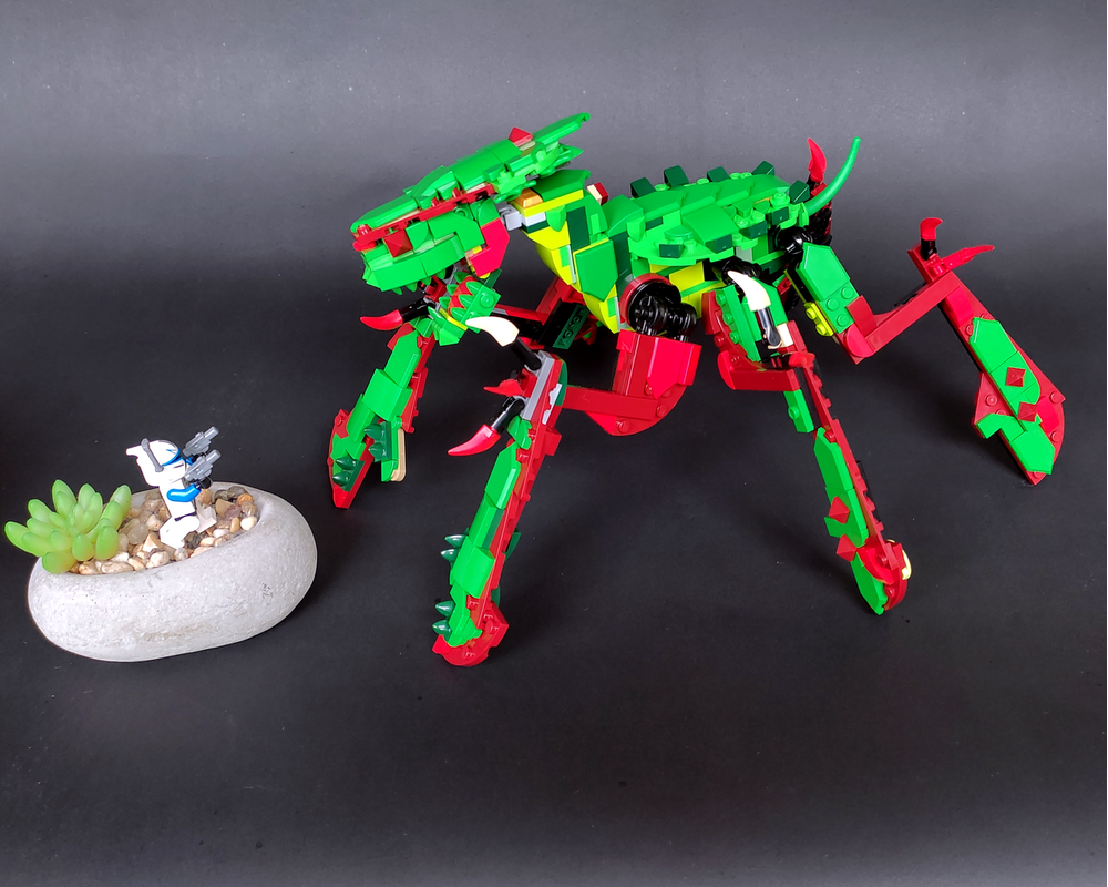 LEGO MOC 31161 Acklay by DS3D | Rebrickable - Build with LEGO