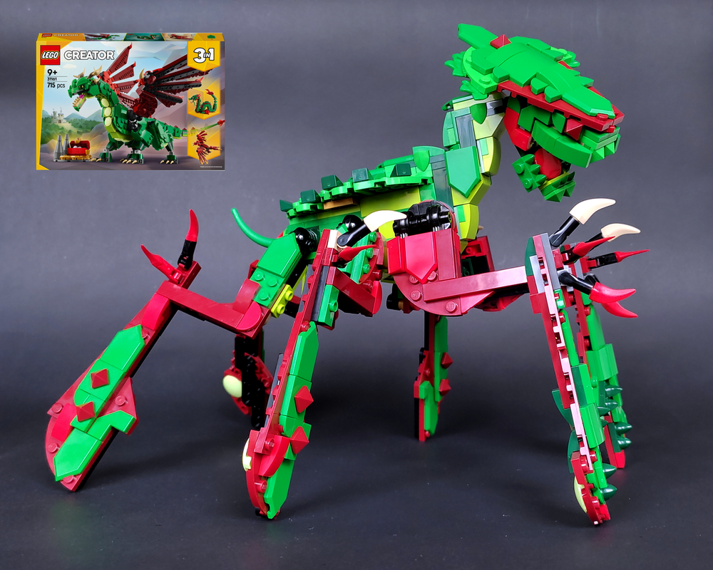 LEGO MOC 31161 Acklay by DS3D | Rebrickable - Build with LEGO