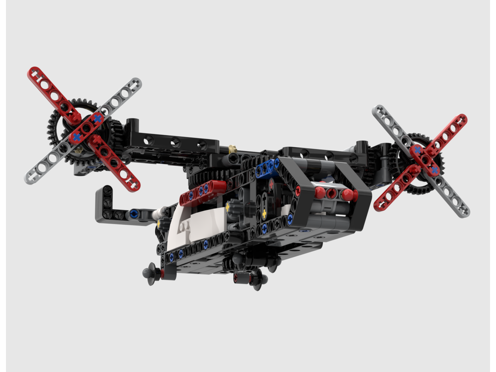 LEGO MOC Osprey with Foldable Wings by Raptor9889 | Rebrickable - Build ...