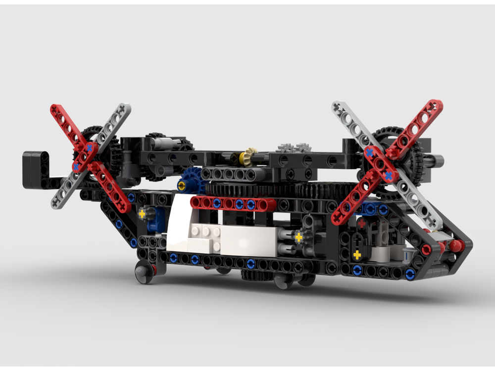 LEGO MOC Osprey with Foldable Wings by Raptor9889 | Rebrickable - Build ...