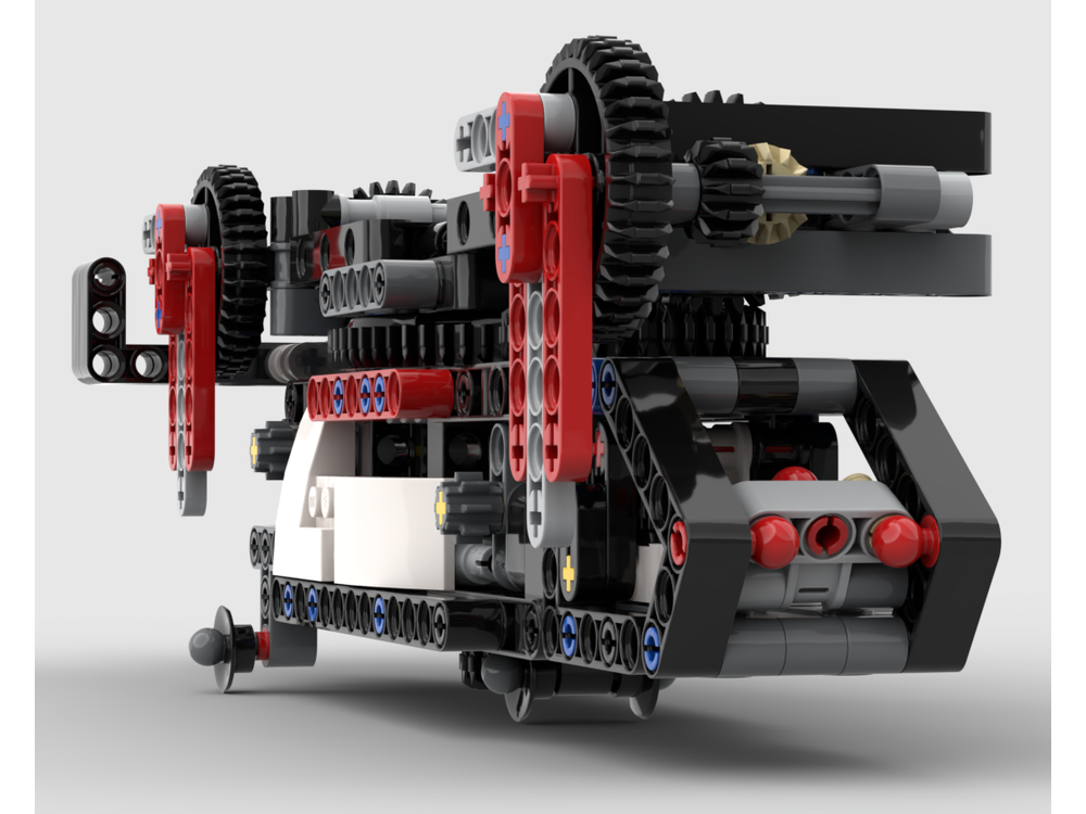 LEGO MOC Osprey with Foldable Wings by Raptor9889 | Rebrickable - Build ...