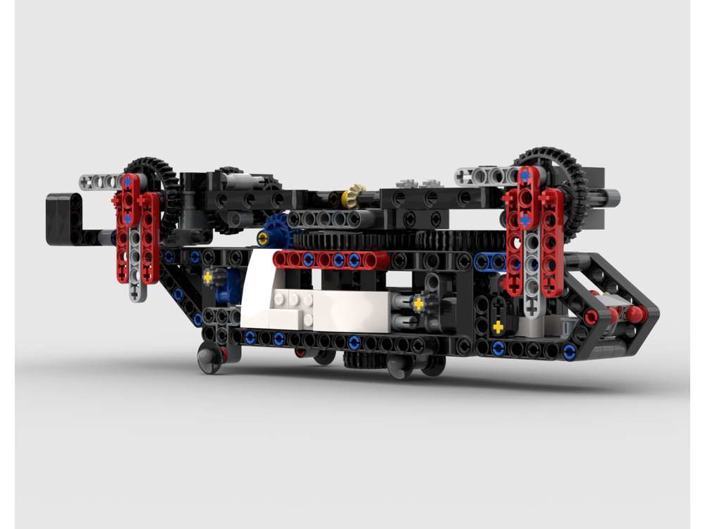 LEGO MOC Osprey with Foldable Wings by Raptor9889 | Rebrickable - Build ...
