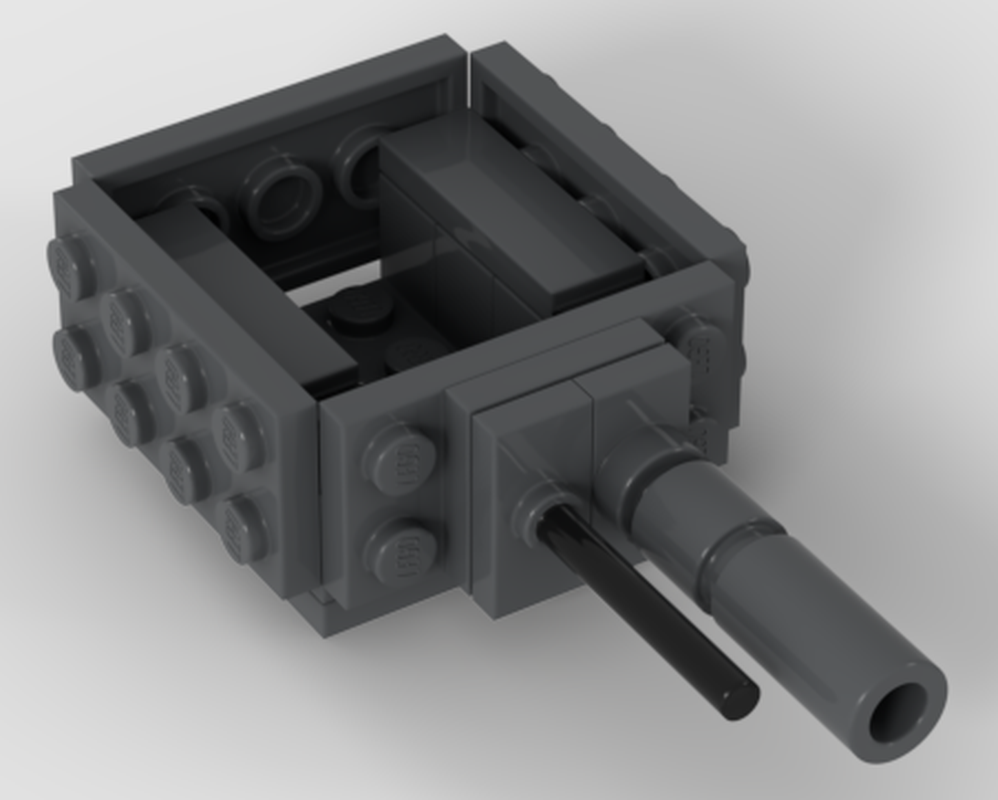 LEGO MOC-227787 Customizable Tank Turret by ETblast00 | Rebrickable ...
