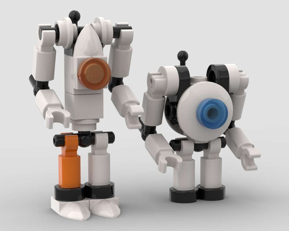 LEGO MOC-227789 Portal 2 co-op P-body and ATLAS by briyzexo ...