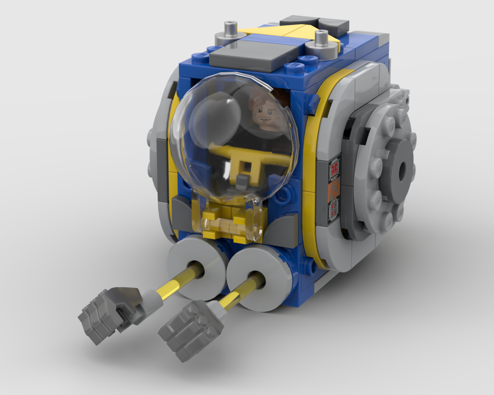 LEGO MOC-227791 Knowhere Miningpod Guardians of the Galaxy MCU by ...