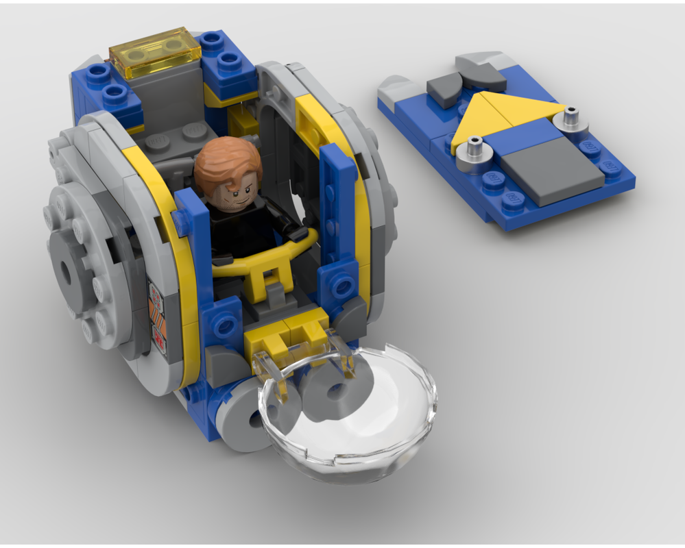 LEGO MOC-227791 Knowhere Miningpod Guardians of the Galaxy MCU by ...