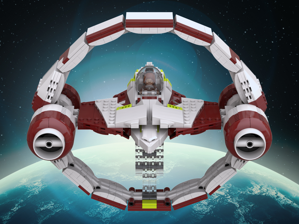 LEGO MOC Obi-Wan's Hyperdrive Ring by Ostronamus | Rebrickable - Build ...