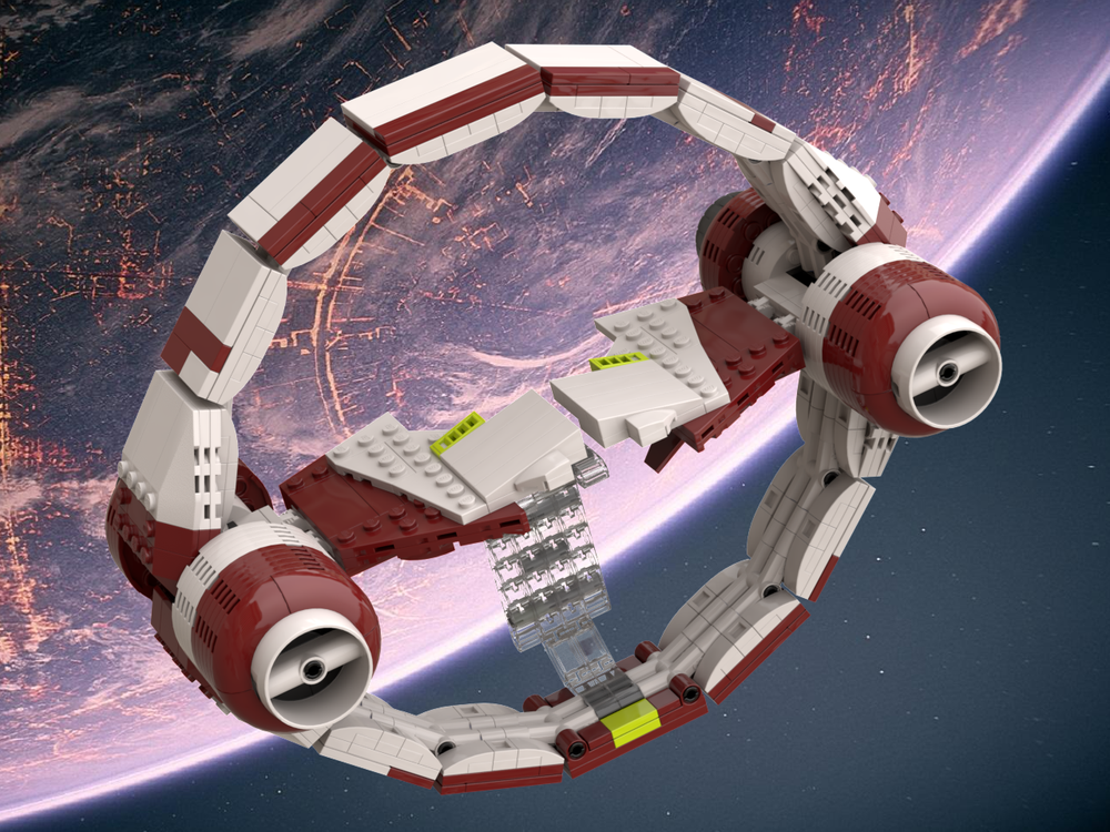 LEGO MOC Obi-Wan's Hyperdrive Ring by Ostronamus | Rebrickable - Build ...