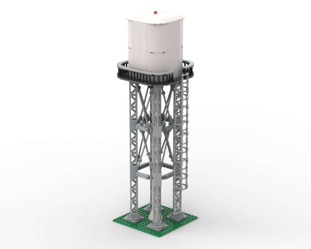 LEGO MOC-227802 Water Tower by Bevinsbricks | Rebrickable - Build with LEGO