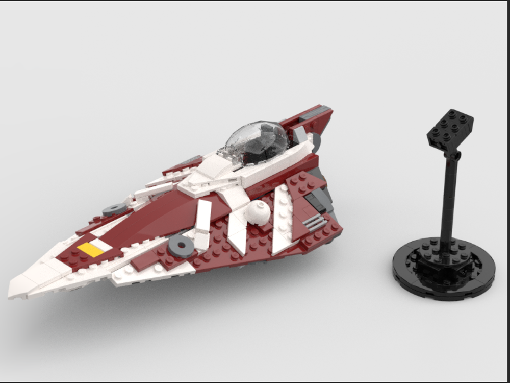 LEGO MOC Adi Gallia Starfighter by Coopande | Rebrickable - Build with LEGO