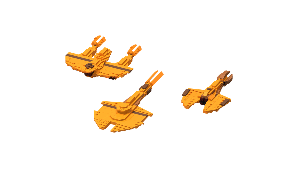 LEGO MOC Cardassian Small Ships Pack 1, Smooth Edition by LegendAJ ...