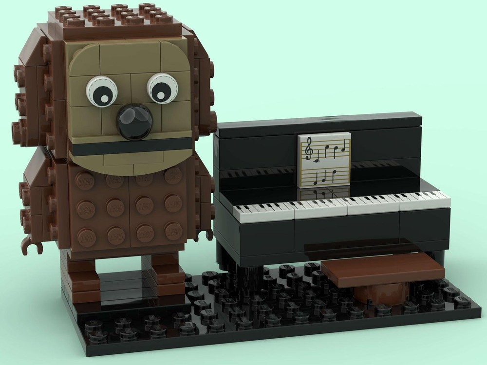 LEGO MOC Rowlph (The Muppets) by Puremadness | Rebrickable - Build with ...