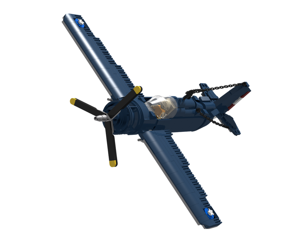 LEGO MOC-227813 Grumman F4F Wildcat by Goldblast | Rebrickable - Build ...