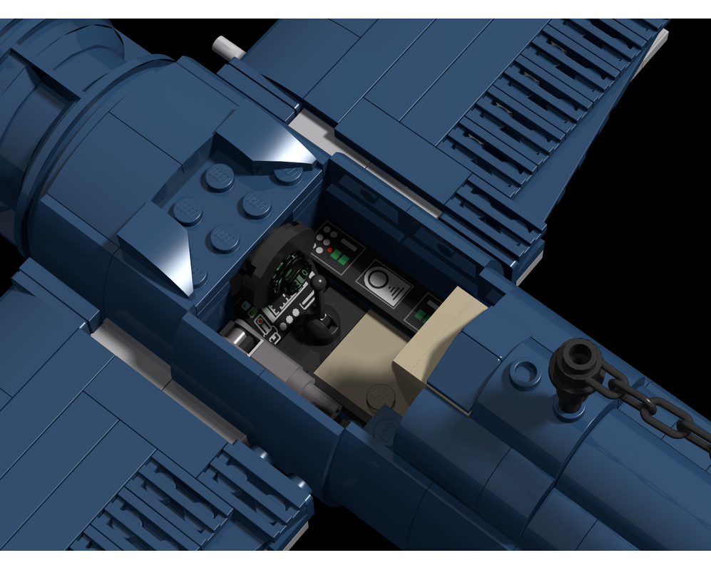LEGO MOC-227813 Grumman F4F Wildcat by Goldblast | Rebrickable - Build ...