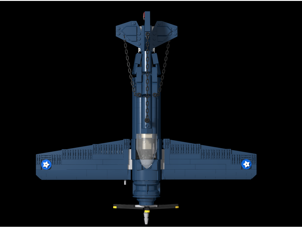 LEGO MOC Grumman F4F Wildcat by Goldblast | Rebrickable - Build with LEGO