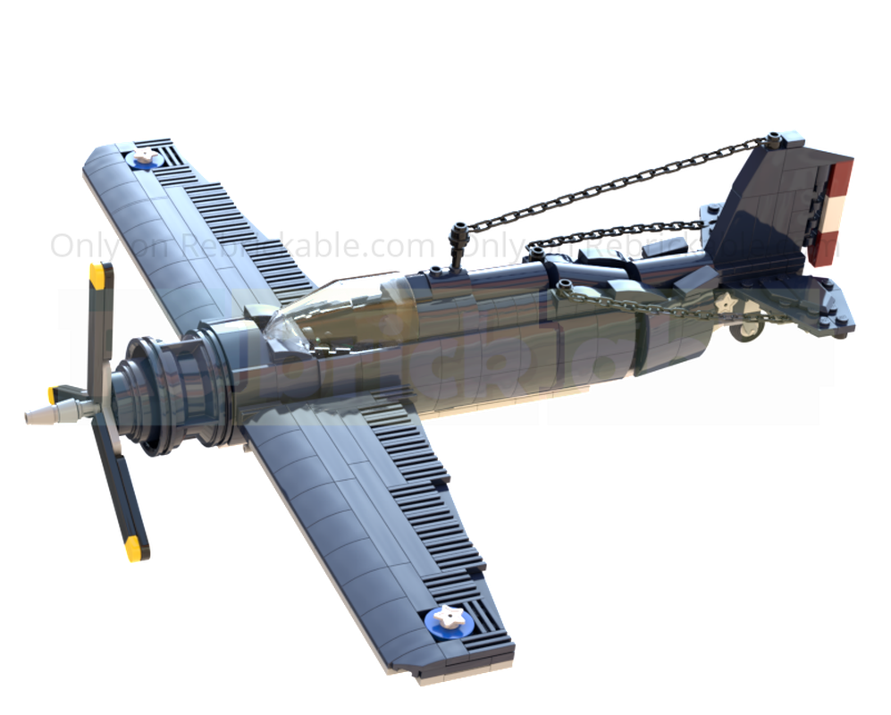 LEGO MOC-227813 Grumman F4F Wildcat by Goldblast | Rebrickable - Build ...