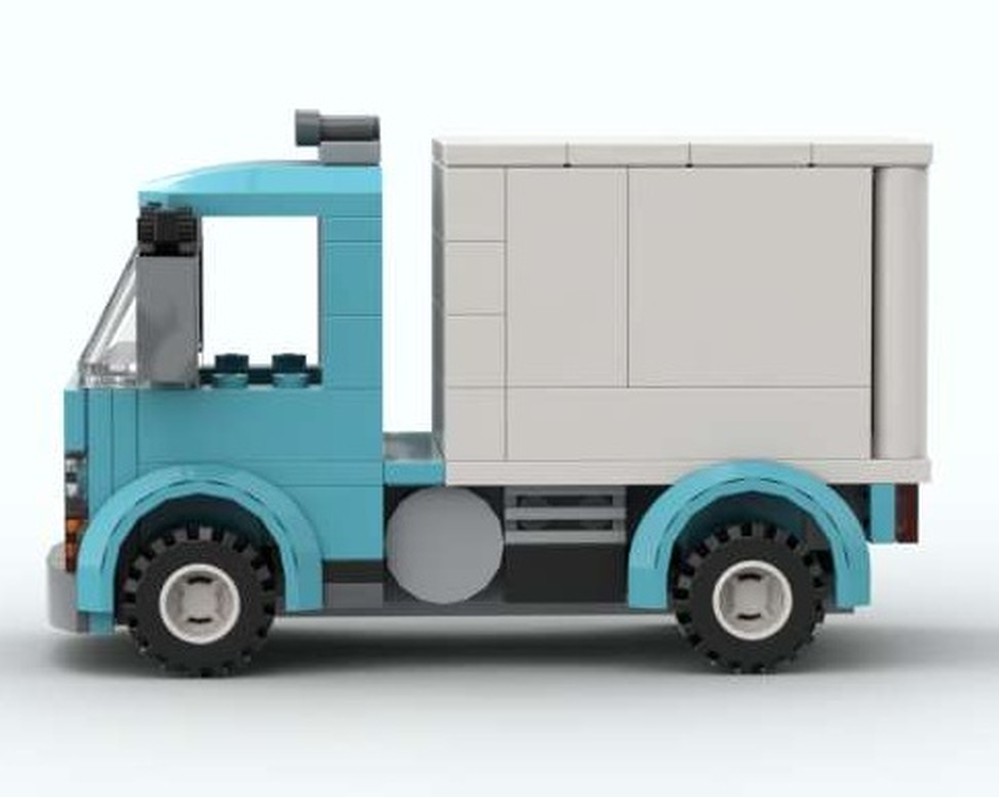 LEGO MOC Box Truck (MOC) by WAI Bricks | Rebrickable - Build with LEGO
