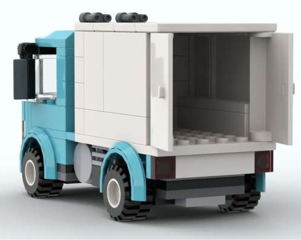 LEGO MOC Box Truck (MOC) by WAI Bricks | Rebrickable - Build with LEGO