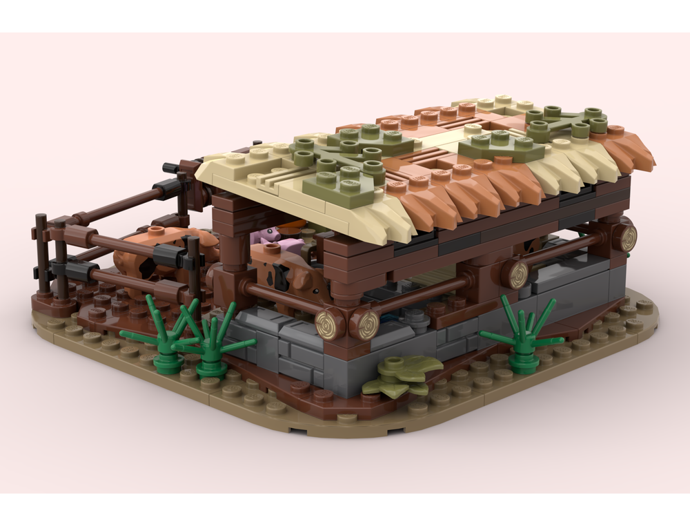LEGO MOC-227821 Medieval Pigpen by mjornulmir | Rebrickable - Build ...