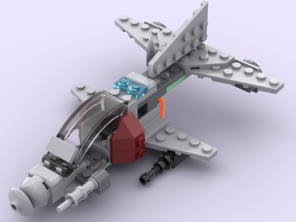 LEGO MOC-227823 Skyrift Interceptor by amax_brick | Rebrickable - Build ...