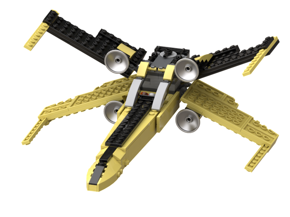 LEGO MOC-227838 10271 X Wing by faint_range14 | Rebrickable - Build ...