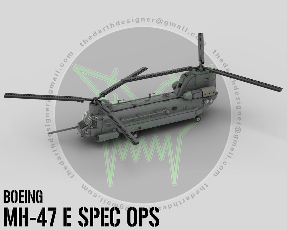 LEGO MOC BOEING MH-47E | SPEC OPS - 1:35 Scale by DarthDesigner ...