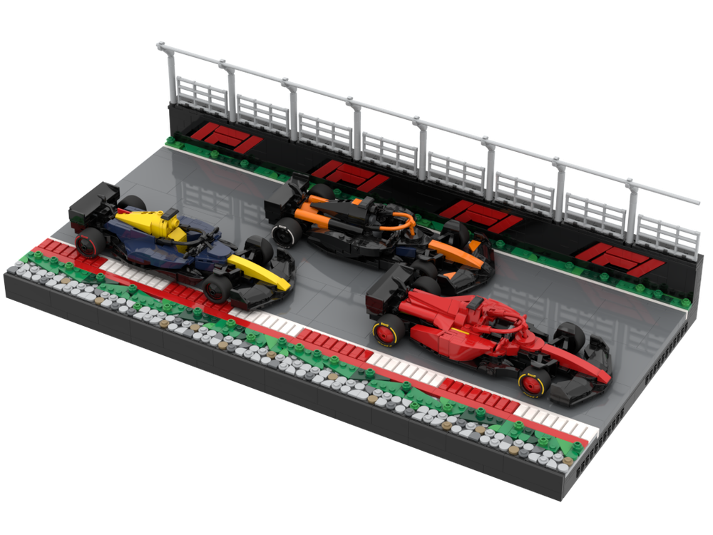 LEGO MOC-227861 LEGO Speed Champions Formula 1 Display Stand by ...