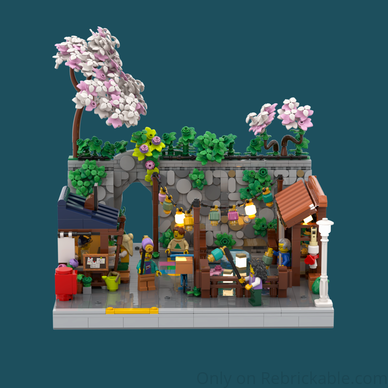 LEGO MOC-227862 Lantern Festival by rebelnili | Rebrickable - Build ...