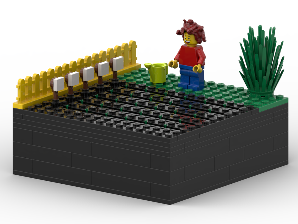LEGO MOC Garden patch by Lähnn | Rebrickable - Build with LEGO