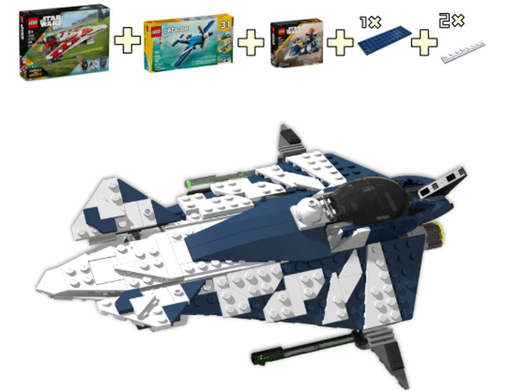 LEGO MOC The Azure Angel by Goldblast | Rebrickable - Build with LEGO