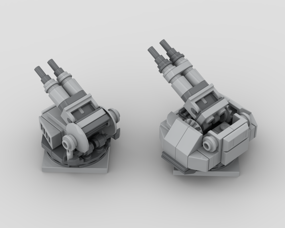 LEGO MOC Imperial Base - Laser AA Turrets by Addan | Rebrickable ...