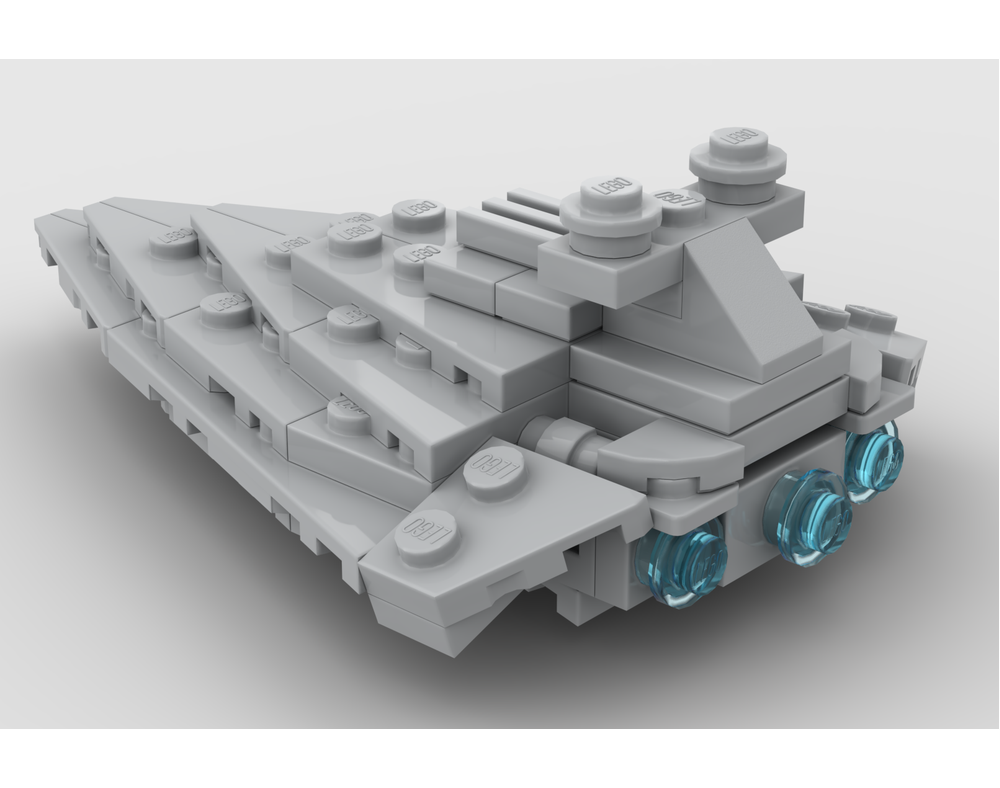 LEGO MOC-227899 Micro Imperial Star-Destroyer by katgaard | Rebrickable ...