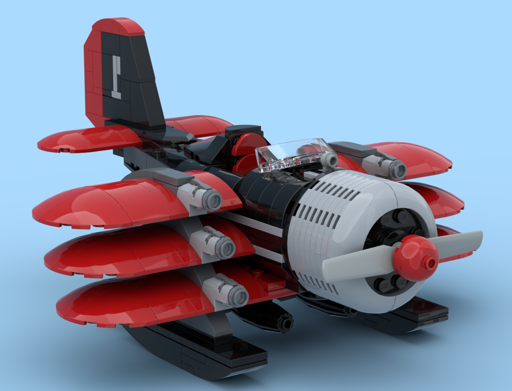 LEGO MOC-227910 TaleSpin Tri-Wing Terror by Anira | Rebrickable - Build ...