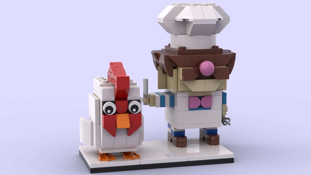 LEGO MOC Swedish Chef (The Muppets) by Puremadness | Rebrickable ...
