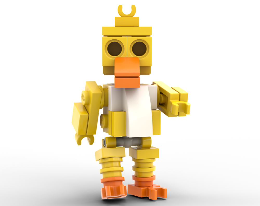 LEGO MOC-227919 FNaF 1 Chica by CodaCytro | Rebrickable - Build with LEGO