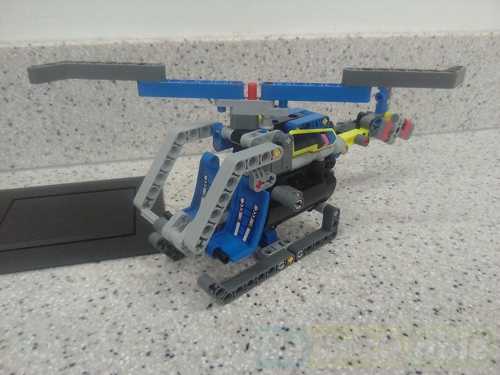 LEGO MOC Hand-crank Helicopter (technic 42164 alternate) by ...