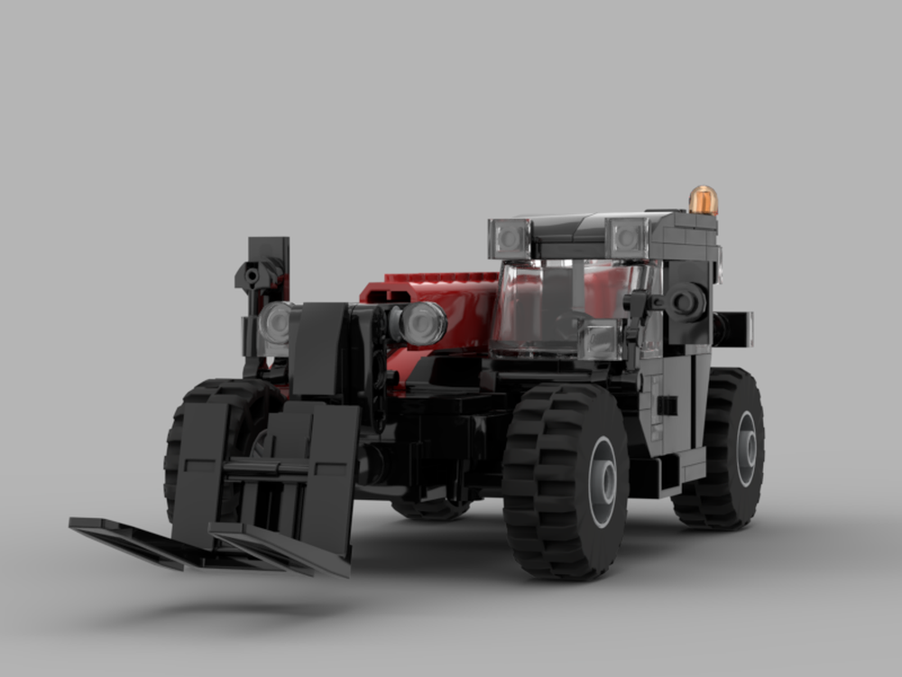 LEGO MOC Telescopic loader Massey Ferguson by Ivan Kopyev (Иван Копьев ...