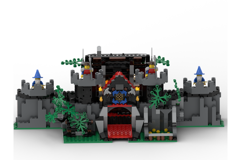 LEGO MOC Majisto's Magical castle(40601*2) by J_sbricks | Rebrickable - Build with LEGO