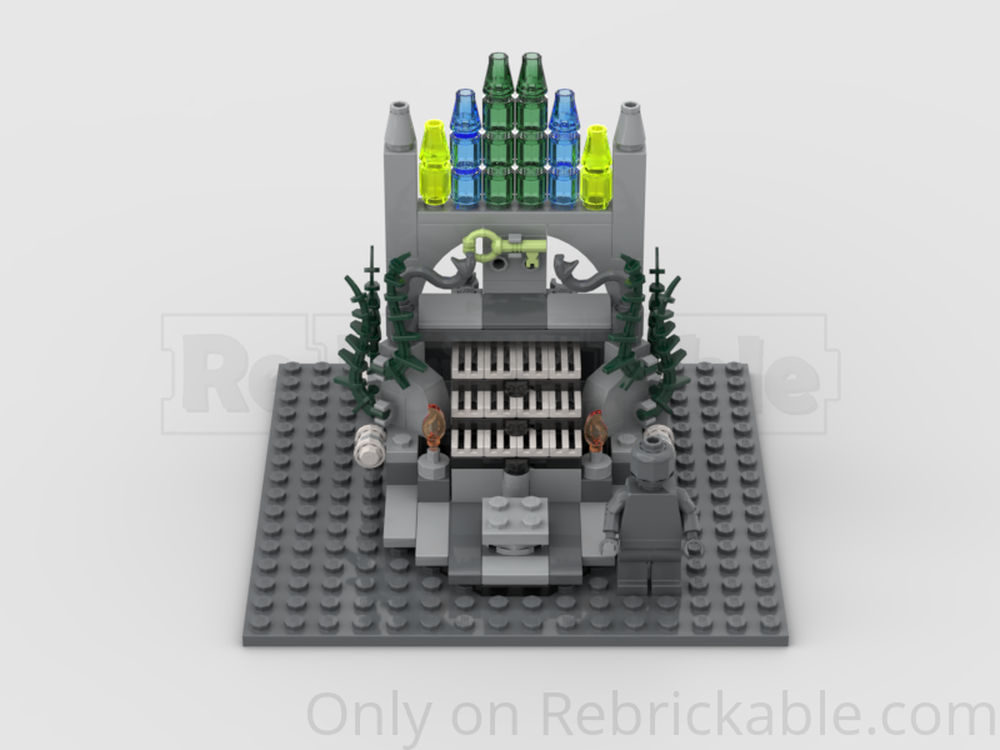 LEGO MOC Davy J's Pipe Organ by Stackem | Rebrickable - Build with LEGO