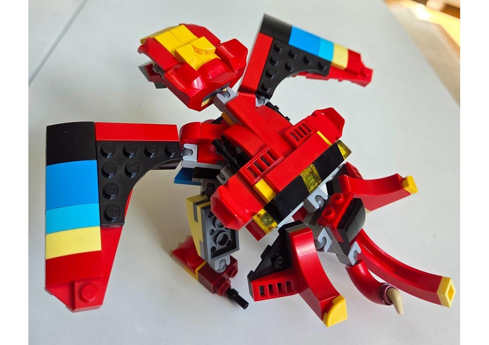 LEGO MOC-227940 Mech Phoenix by oprypin | Rebrickable - Build with LEGO