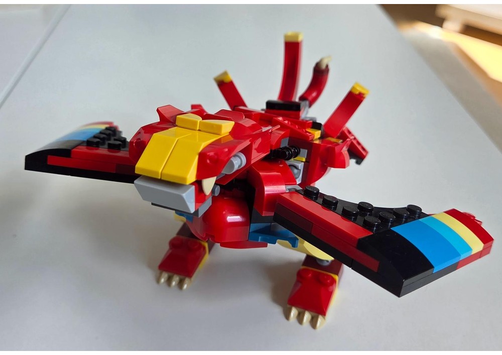 LEGO MOC Mech Phoenix by oprypin | Rebrickable - Build with LEGO