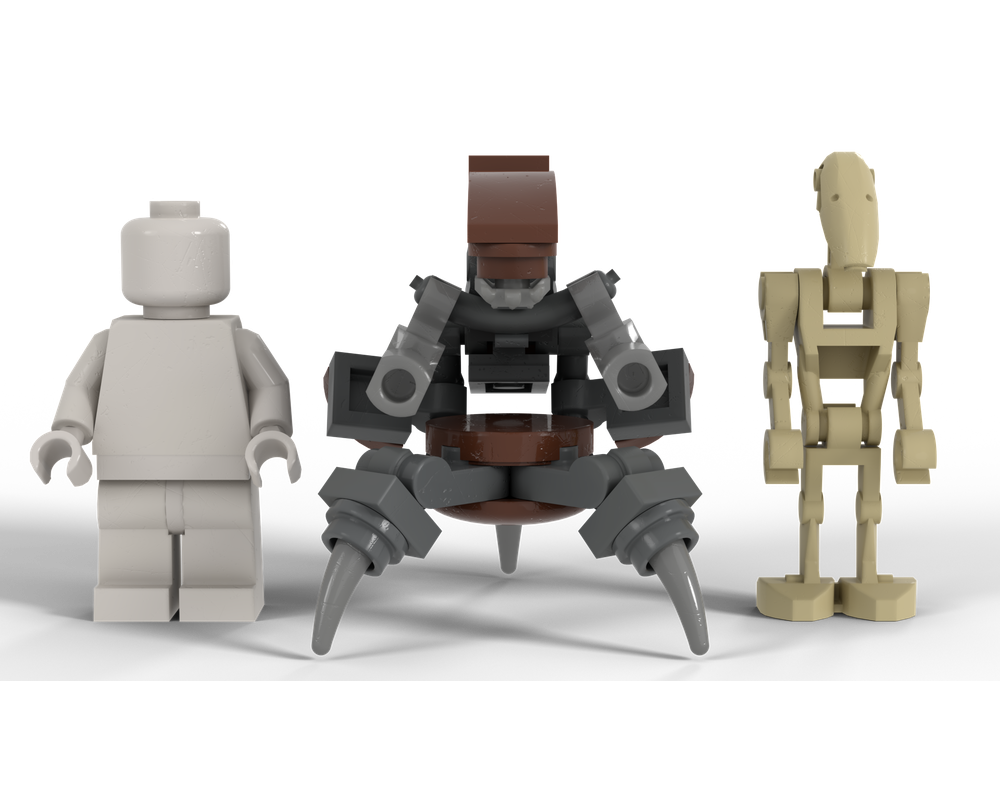 LEGO MOC Minifig-Scale Droideka by CIS_Archives | Rebrickable - Build ...