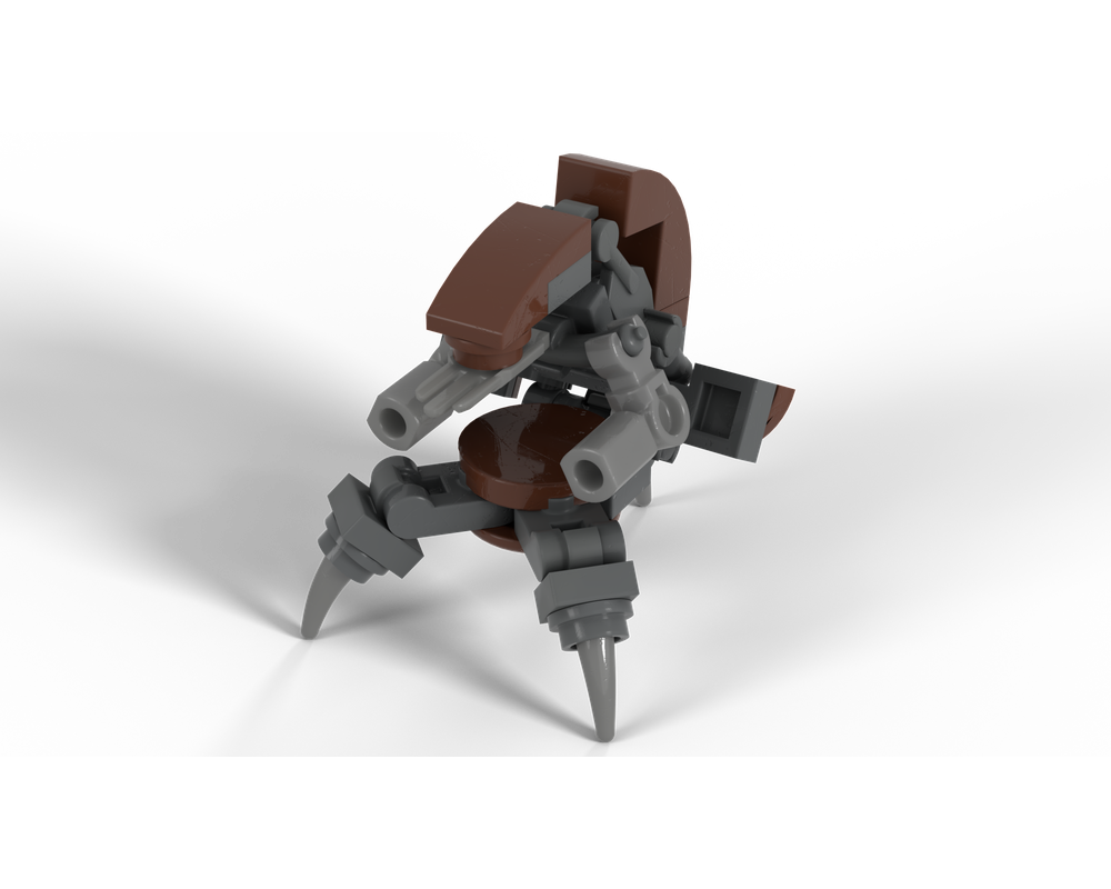 LEGO MOC Minifig-Scale Droideka by CIS_Archives | Rebrickable - Build ...