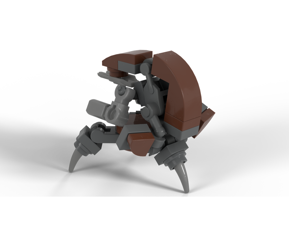 LEGO MOC Minifig-Scale Droideka by CIS_Archives | Rebrickable - Build with LEGO