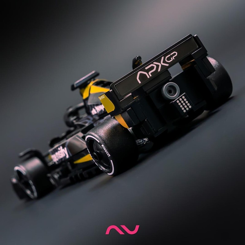 LEGO MOC APX GP F1 car by NV Carmocs | Rebrickable - Build with LEGO
