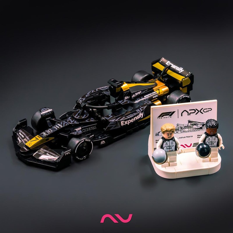 LEGO MOC APX GP F1 car by NV Carmocs | Rebrickable - Build with LEGO