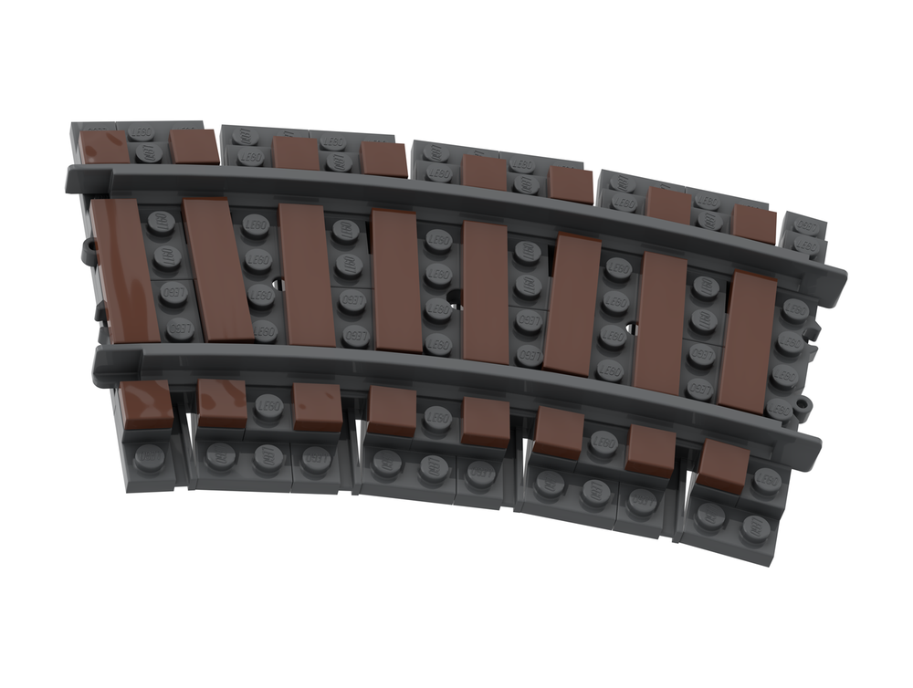 LEGO MOC Modular MILS Train Track Crossing Pack – Optimized for Modular ...