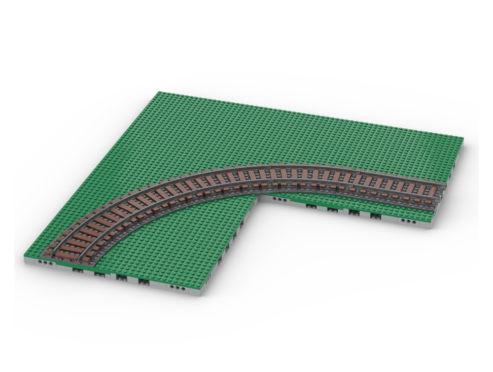 LEGO MOC-227976 Modular MILS Train Track Crossing Pack – Optimized for ...