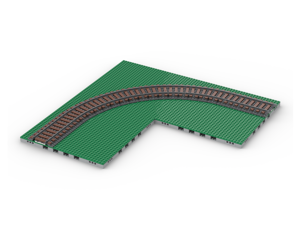 LEGO MOC Modular MILS Train Track Crossing Pack – Optimized for Modular ...